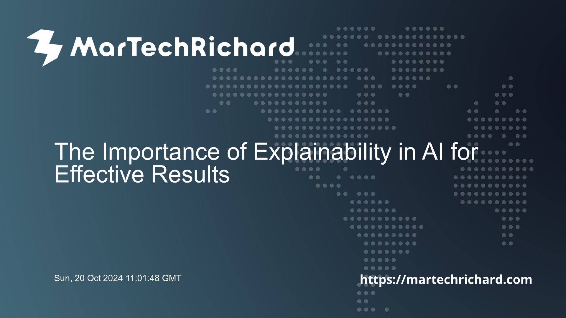 Importance of Explainability in AI for Trust and Effectiveness